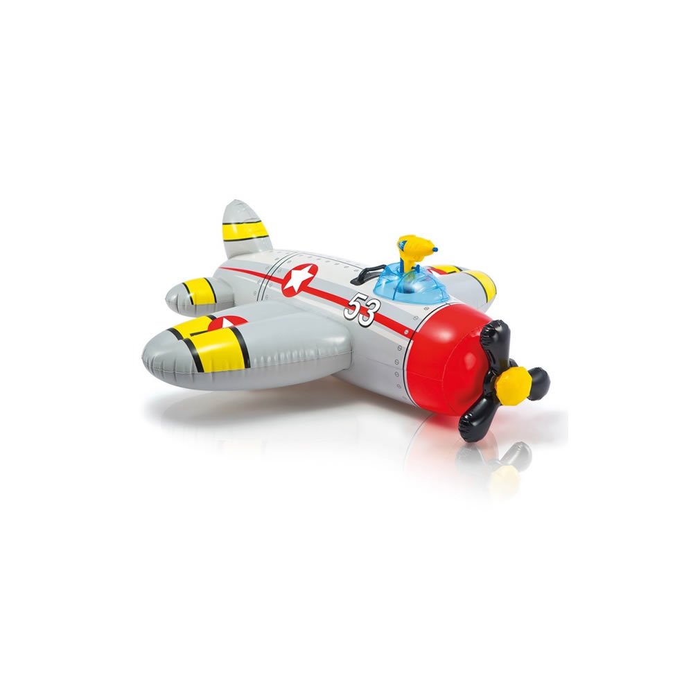 Intex - MONTABLE AVIÓN P/ALBERCA – MirsaDiverti